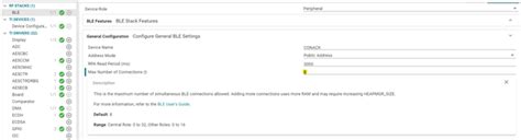 CC R Problem With Max Number Of Simultaneous Connections In Peripheral Mode Bluetooth