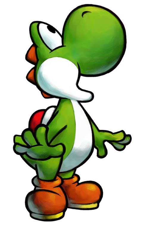 Yoshi Art Mario Luigi Partners In Time Art Gallery Artofit