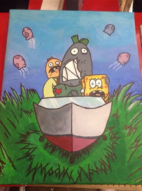 Spongebob Behind The Wheel By Cartoonpopart On Etsy