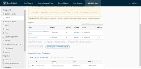 Creating Vrealize Log Insight Clusters Jperformerblogsite
