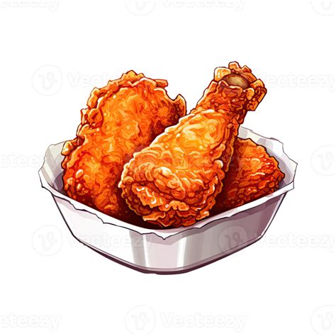 Fried Chicken Cartoons Fried Chicken Digital Images