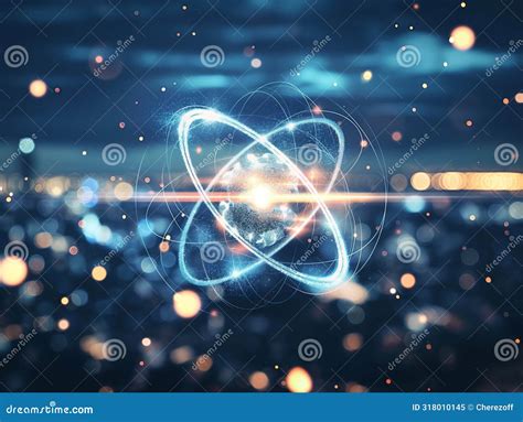 Quantum Energy And Particle Physics Concept Stock Image Image Of Concept Technology 318010145