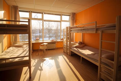 大学宿舍室内装修图片 包图网