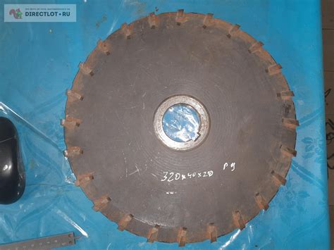 Фреза дисковая 3 сторонняя ф 320 х 20 Р 9 со сменными ножами посадка 50 купить в Энгельсе цена