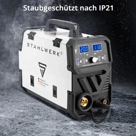 Комбиниран заваръчен апарат Stahlwerk Migmag 200 Puls Pro Igbt 200a