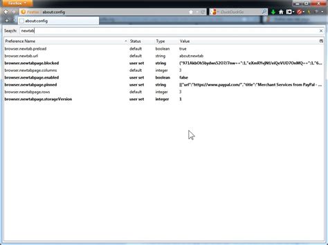 Firefox New TAB Page Vs New Window Page Montgomery Minds