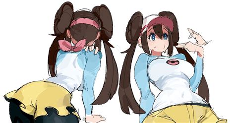 Human Characters In Pokémon Rosa Trainer Rosas Breasts Rosa Pixiv