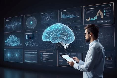 Premium Photo Big Data Technology And Data Science Data Scientist