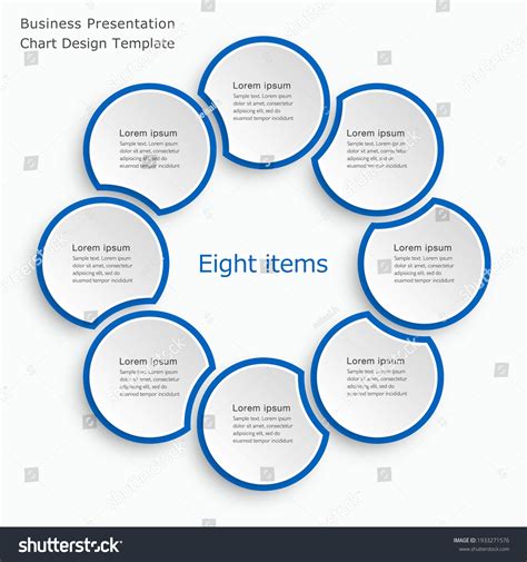 Work Flow Chart Business Presentation Template Stock Vector Royalty Free Shutterstock