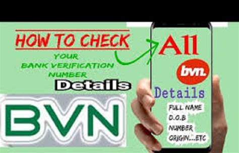 How To Check BVN Details Online