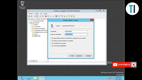 Windows Server 2012 R2 Install Active Directory