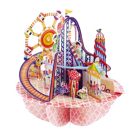 Картичка Santoro Fairground КанцелАРТница Кликни и си вземи