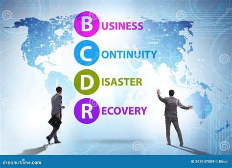 Business Continuity Disaster Recovery Concept Stock Illustration Illustration Of Data Safety