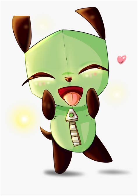 Gir Invader Zim Fanart Hd Png Download Kindpng