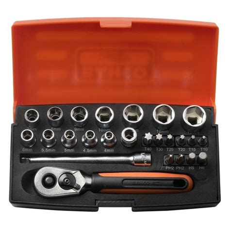 SOCKET SET MINI 1 4in DRIVE 25 PIECE Tools