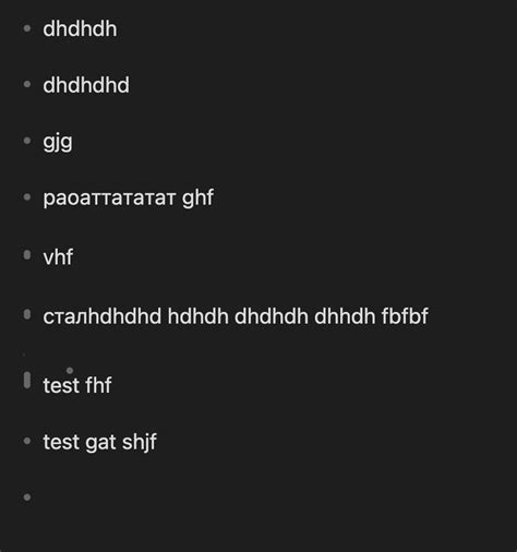 Bullet List Glitch In Reading Mode With Empty Bullet Bug Graveyard Obsidian Forum