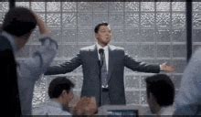 Roland Wolf Of Wall Street Clapping  Roland Wolf Of Wall Street