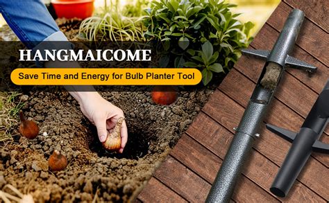 Bulb Planter Tool 34 Long Handle Sod Plugger Lawn Plug