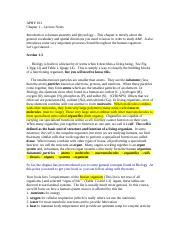 Chapter 1 Lecture Notes APHY 101 New Doc APHY 101 Chapter 1 Lecture