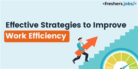 Effective Strategies To Improve Work Efficiency