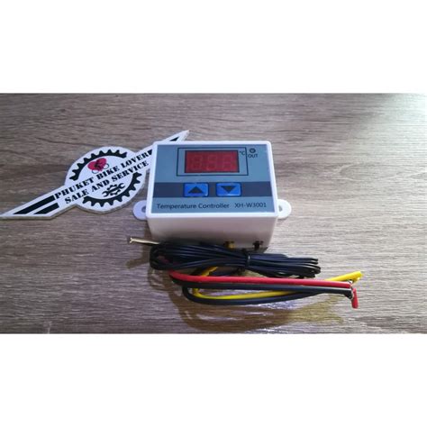 เครื่องตั้งอุณหภูมิสำหรับทำตู้ฟักไข่ Temperature Controller ตัวควบคุมอุณหภูมิ Temp Sensor 24v