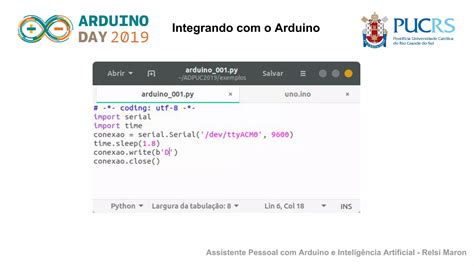 Assistente Pessoal Com Arduino Python E Ia Ppt