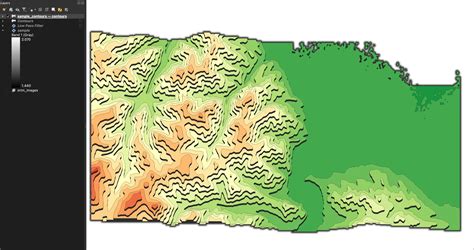 Create Pseudo 3d Topographies In Qgis Digital Geography