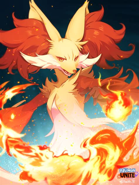 Delphox Pokemon And 1 More Drawn By Suahh Danbooru