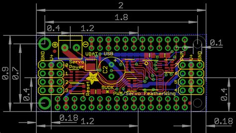 Adafruit Servo Featherwing 8 Canales Pwm Adafruit 2928