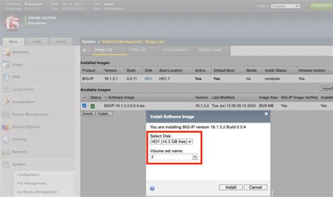 How To Upgrade F5 BIG IP Software NetworkProGuide