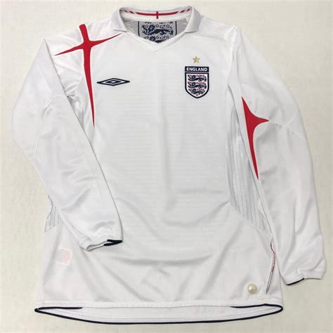엄브로 잉글랜드 05 07 국대 유니폼 긴팔 져지 S 헬로마켓