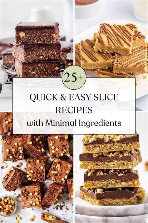 25 Quick And Easy Slice Recipes With Minimal Ingredients Wholesome