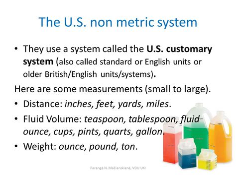 What Are The Non Metric Units Of Measurement Fabalabse