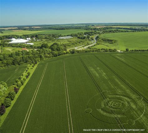Binary Code Crop Circle Points To Lunar Eclipse August 07 2017 Melbrake