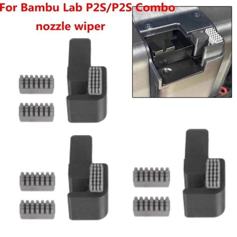 124 Nozzle Wipe Set For Bambu Lab P2sp2s Combo 3d Printer Parts 13