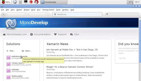 Solve Monodevelop Error Cannot Execute File Name Hase Not Been Set Youtube