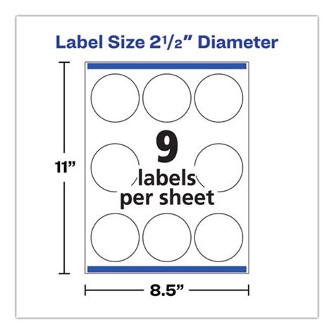 Bettymills Avery® Oval Easy Peel® Labels Avery 22820