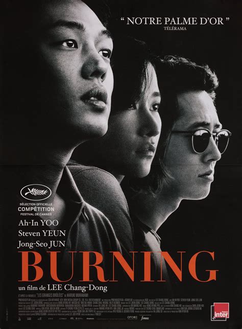 Burning Original 2018 French Petite Movie Poster Posteritati Movie