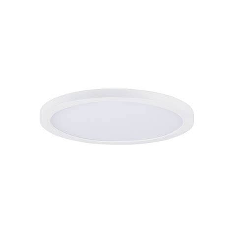 Maxim Lighting 57692wtwt 15 Watt 7 Chip 15w Round Led Flush Mount 3000k 980 Lumens 120v