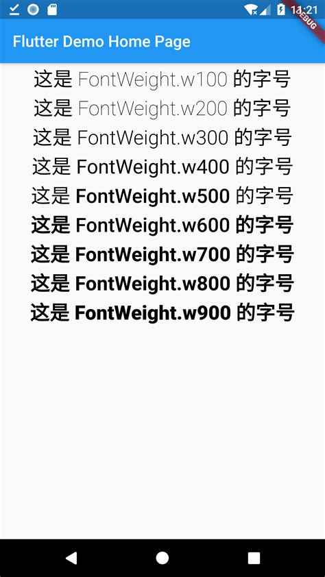 Fontweightw500 Not Work For Chinese Font And Device · Issue 47861 · Flutterflutter · Github