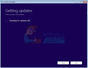Fix Windows 10 Setup Stuck At Checking For Updates Appuals Com