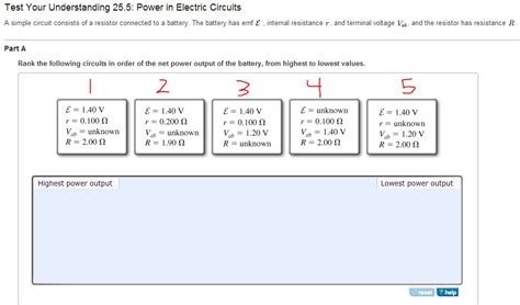 Solved A Simple Circuit Consists Of A Resistor Connected To Chegg Com