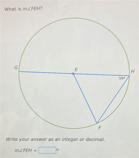 Solved What Is M FEH 7 H Write Your Answer As An Integer Or Decimal