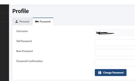 Validators In The Password Tab Of The Profile Page Are Not Working