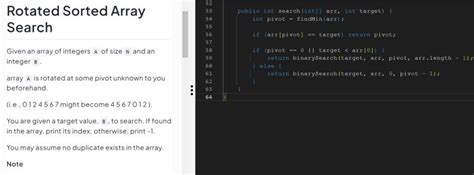 Codewithme Day7 Codejourney Binarysearch Rotatedarray Dsa Vinaysing Rajput