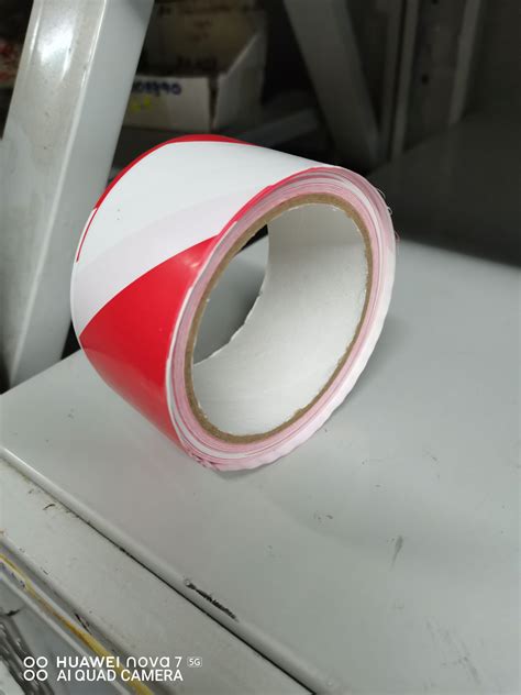 Stock Clearance Redwhite Warning Stripe 5cm X 20meter Sgd100