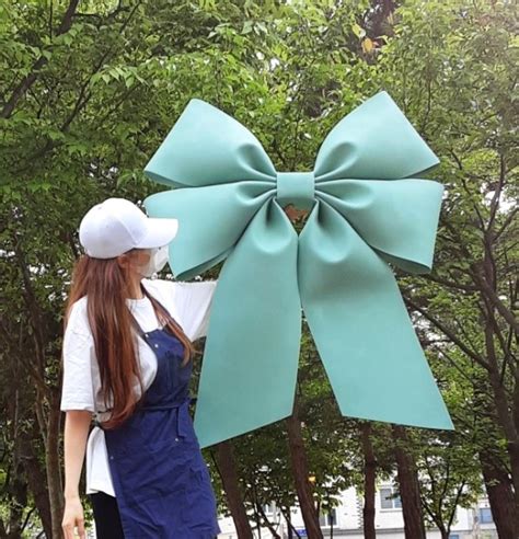 주문제작이마트대형리본 왕리본 이벤트장식 어버이날행사 어린이날행사 야외행사장꾸미기 외벽장식 포토존제작 플로라디자인 네이버 블로그
