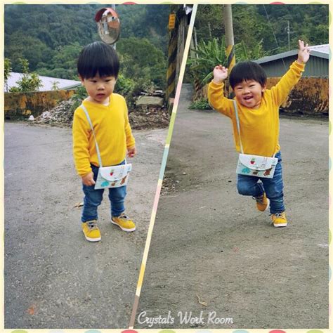 Crystals Work Room＊克莉絲朵的手作工作室＊ 熊兔家族 藍 利是袋 凱凱 Crystalworkroom