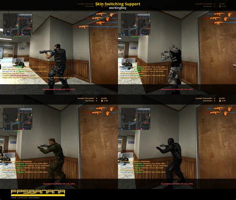 Skin Switching Support Counter Strike Source Tutorials