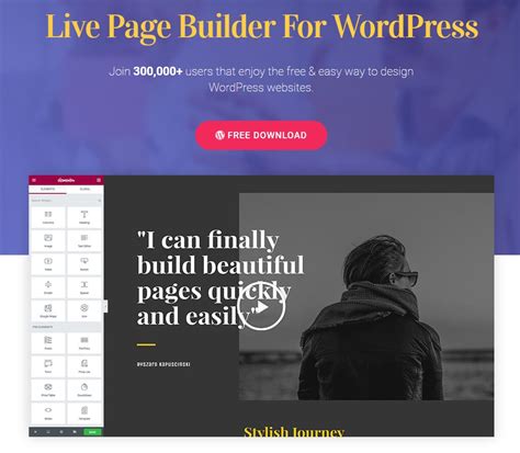elementor page builder for wordpress review fastwebhost web